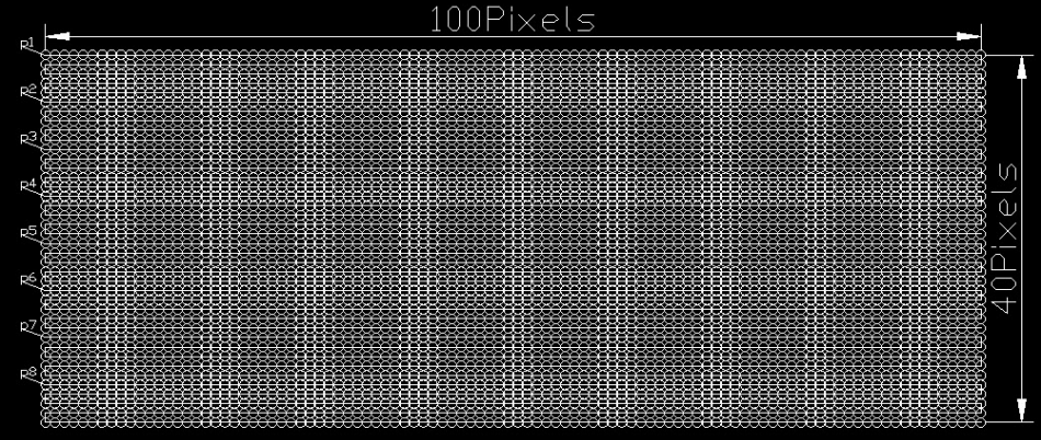 How to use digital led strip to make digital addressable led screen ...