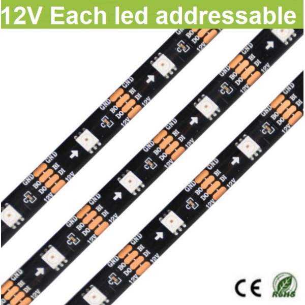 12v-Individually addressable-RGB-GS8208 led strip|Greeled