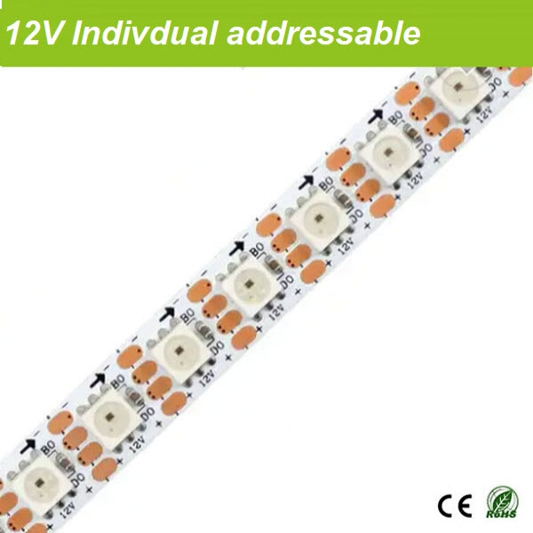 12v-Individually addressable-RGB-GS8208 led strip|Greeled