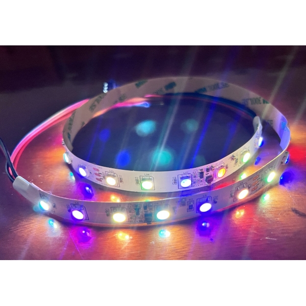 24V RGBW each led addressable|Greeled