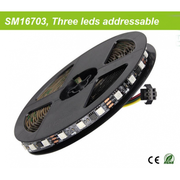 SM16703 addressable led strip-12V-RGB|Greeled