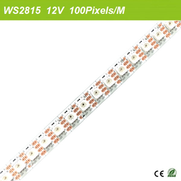 WS2815 led strip,12V-100pixel/m|Greeled