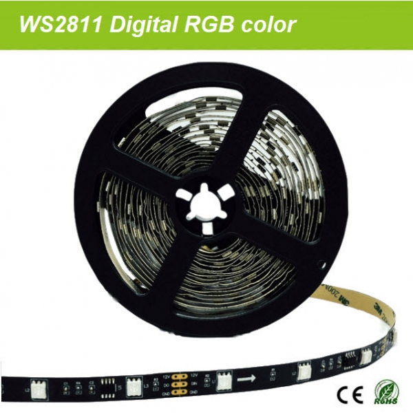 WS2811 Flex Digital led ribbon-Addressable led tape|Greeled